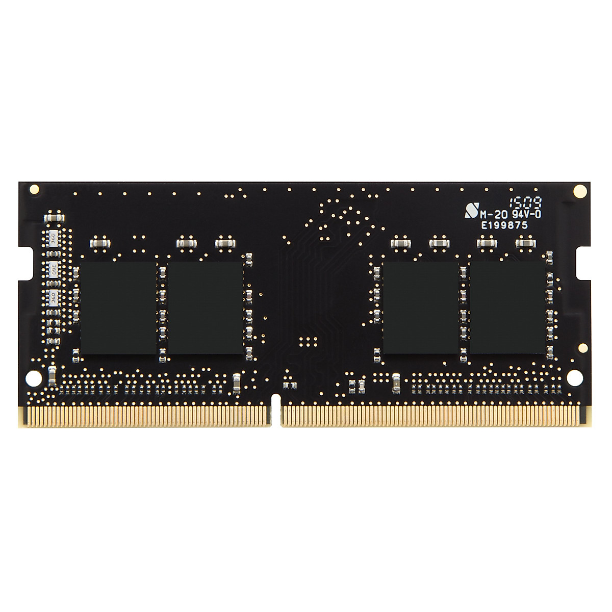 HyperX HX424S14IB2K2/16 Impact Black 16GB Kit of 2 (2x8GB) 2400MHz DDR4 Non-ECC CL14 260-pin Unbuffered SODIMM Internal Memory Black