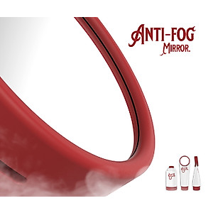 The Original Keister Shower Shaving Mirror, Anti Fog & Anti Scratch