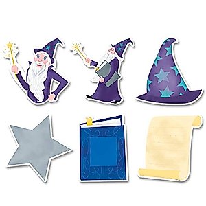 Creative Teaching Press Mystical Magical Wizardly Fun Cut Outs, 6 in, CTP 8660