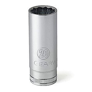 GEARWRENCH 1/2" Drive 12 Pt. Deep Socket, 30mm - 80826