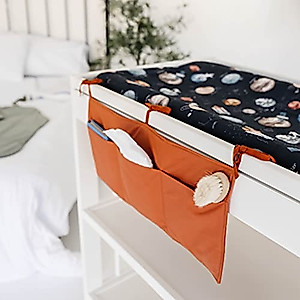 Natemia Baby Nursery Crib Organizer- Hanging Diaper Organizer for Crib - Made in Portugal