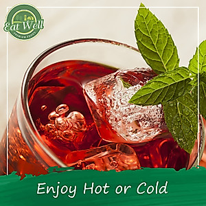 Eat Well Whole Hibiscus Flowers 16 oz Packet, Dried Hibiscus Flower for Hibiscus Tea Bulk Hibiscus Sabdariffa, Natural Edible Culinary Roselle Flowers, Gourmet Herbal Tea Ingredient for Loose Leaf Tea…