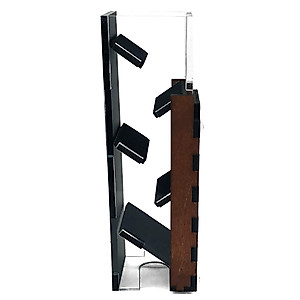 C4Labs Tall Velvet Lined Dice Tower - Softer Sound - Color Options (Tower w/Black Tray)