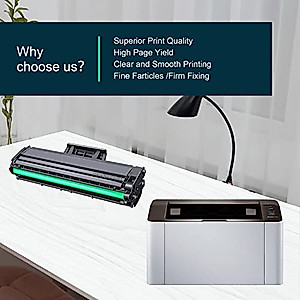 D111S MLT-D111S Black Toner Cartridge - Replacement for Samsung 111S MLT-D111S Toner Xpress M2020 M2020W M2022 M2022W M2070 M2070F M2070FW M2070W Printer, 2 Pack