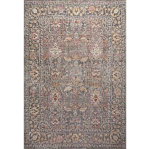 Loloi Chris Loves Julia x Rosemarie Stone/Multi 9'-0" x 12'-0" Area Rug