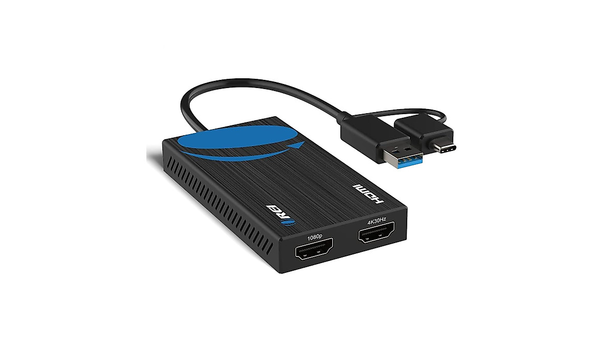 OREI SplitExtend HDMI Splitter for Dual Monitors - 4K Display