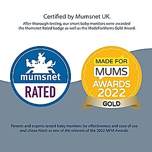 Nanit Travel Case – Protective Hard Shell Carrying Case for Nanit Pro Baby Monitor and Multi-Stand Travel Accessory, Blue