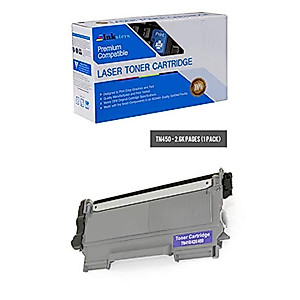 Inksters Compatible Toner Cartridge Replacement for Brother TN450 Black - Compatible with HL 2220 2230 2240 2240D DCP 7060D 7065DN MFC 7240