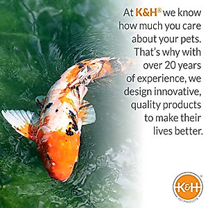 K&H Pet Products Thermo-Pond Perfect Climate Deluxe Pond Deicer Black 750 Watts