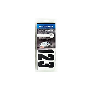 Hardline Products Boat Lettering 3″ Registration kit for Inflatable Boats - INFBLK350