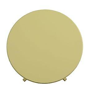 Gualiy Side Table in Light Yellow, End Tables for Bedroom, 18.00" L x 18.00" W x 22.00" H