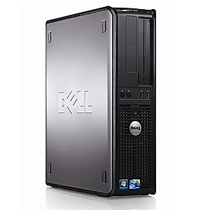 Fast Dell Optiplex Destop PC C2D 2.13GHz 4GB 250GB DVD WiFi 19" LCD Windows 10 - Refurbished Computer Bundle