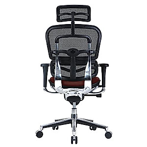 Tempur Pedic® Eurotech Ergo High Back-Mesh Executive Chair Burgundy