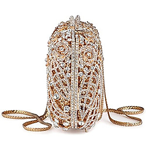 MOSSMON Crystal Clutch Women Luxury Rhinestone Evening Bag