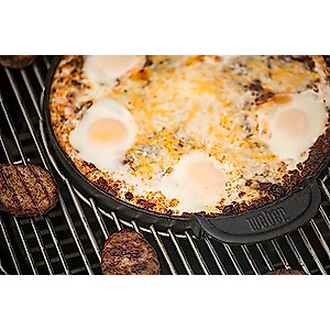 Weber Gourmet BBQ System Griddle, Schwarz 15.00 x 15.00 x 2.00 Inches