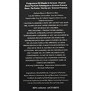 Spectrum Perfumes Black is Black Eau De Toilette Spray for Men, 3.4 Ounce