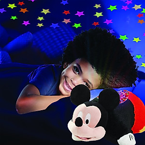 Pillow Pets Disney Mickey Mouse Sleeptime Lite Stuffed Animal Night Light
