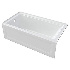 American Standard 2544202.02 Town Square S 60"x32" Bathtub-Left Drain in White