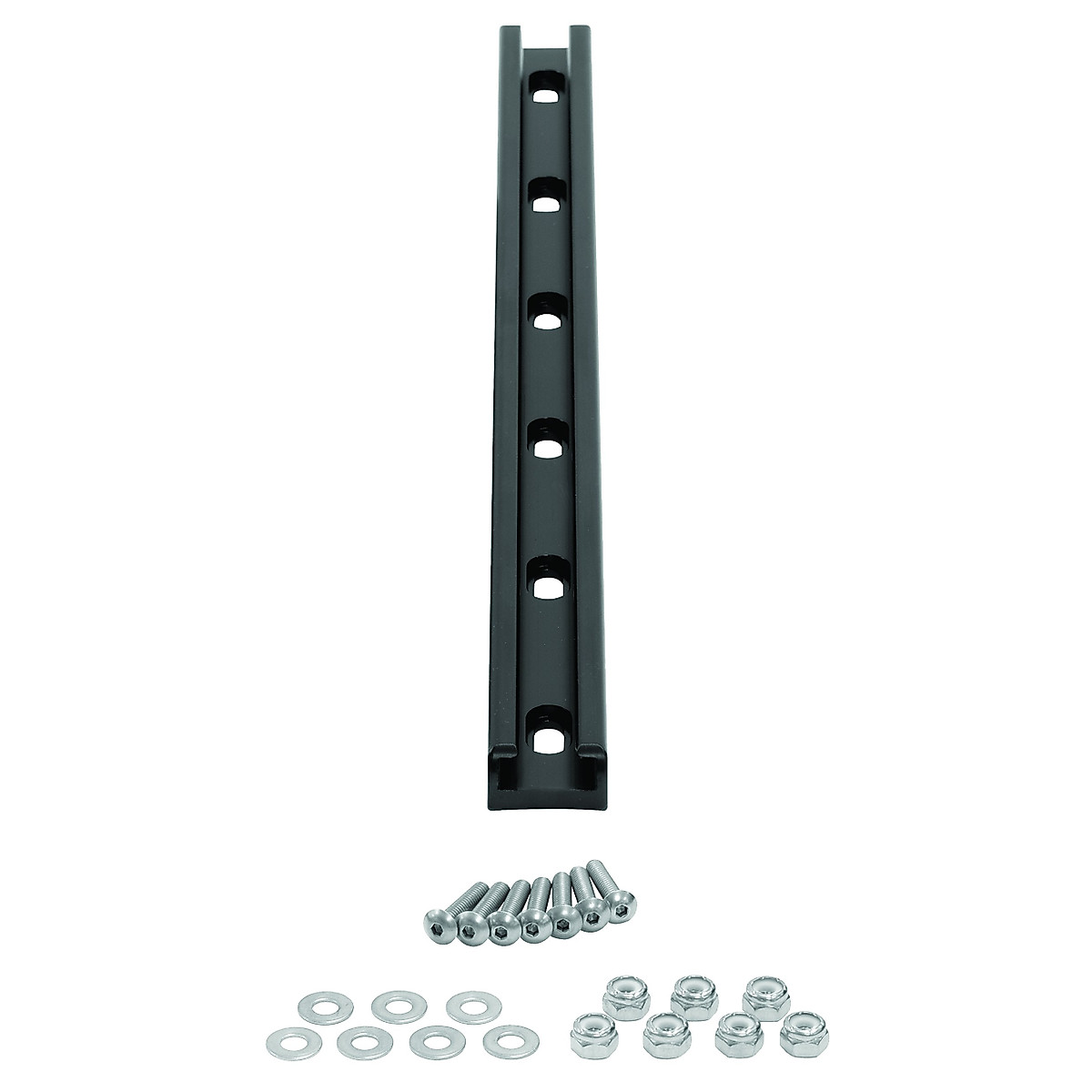 Wilderness Systems SlideTrax Rail 12" - for Mounting Kayak Accessories, Black (Model: 8070075)