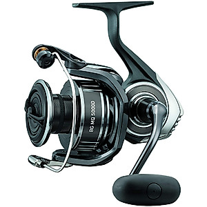 Daiwa BG MQ Spinning Series - Front Drag Reel,Black, 14000-H