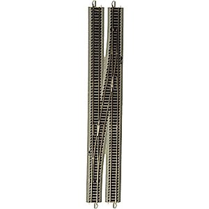 Bachmann Industries E-Z Track 6 Single Crossover Turnout - Right (1/card) N Scale