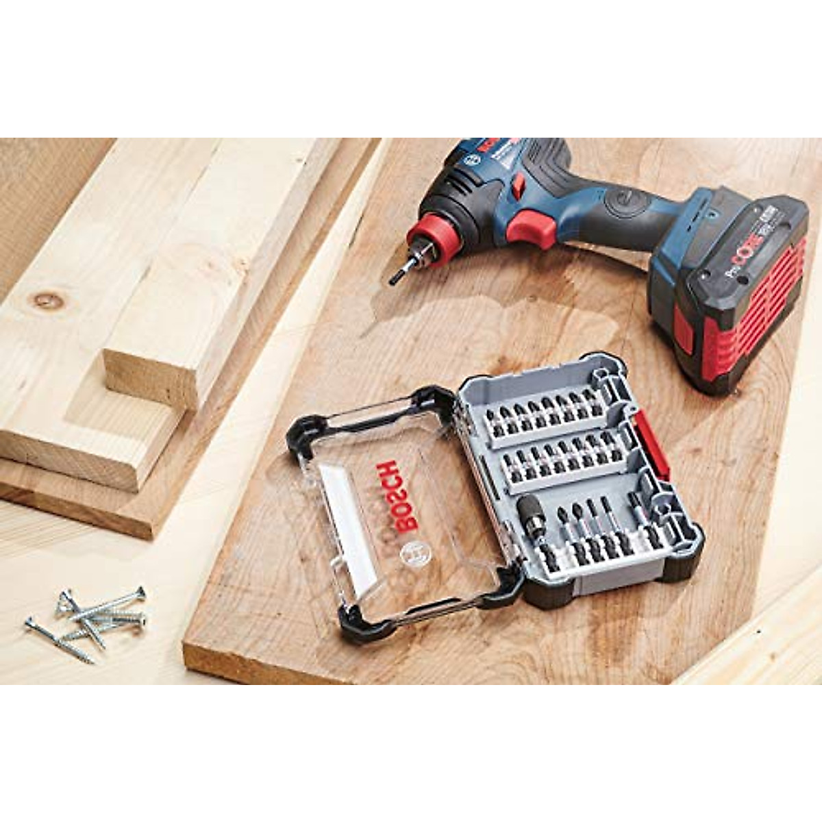 Bosch Professional Pick and Click Case, Empty M (Screwdriver Bit Accessories)