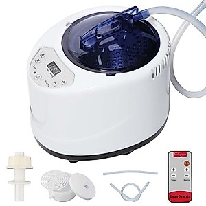 Simivol Sauna Steamer Machine, Portable Sauna Steamer, Steam Generator for Sauna, 2.5 Liter Home Sauna Steamer Pot with Remote Control, Steam Cup | Home Spa Sauna Accessories