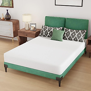 PayLessHere Gel Memory Foam Mattress 8 inch Mattress, CertiPUR-US Certified,Breathable Bed Mattress for Cooler Sleep Supportive & Pressure Relief,Removable Soft Cover,Mattress in Box, White Full