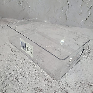 TLMVQFS Convenient and stackable clear plastic storage containers - perfect for home use
