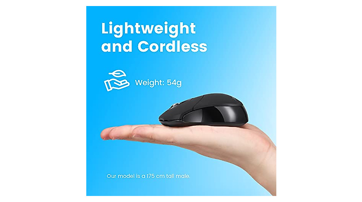 Perixx PERIMICE-802B Wireless Bluetooth Mouse