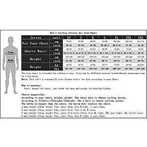 JPOJPO Men's Cycling Jersey,Bike Short Sleeve,Racing Cycling Clothing,3D Print Pattern ，Comfortable Quick Dry