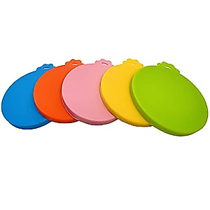 MYYZMY 7 Pcs Pet Can Covers, Food Can Lids, Universal BPA Free Silicone Can Lids Covers