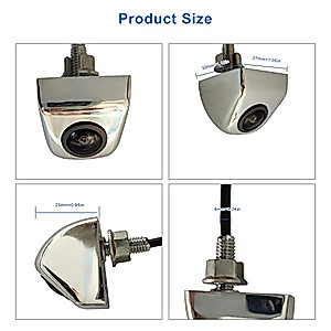 Backup Camera for car AHD1080P Metal 170 Degree Wide Angle Rearview Reversing Camera Starlight Night Vision Waterproof Car Rear View Camera