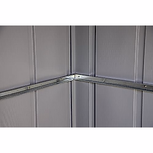 Arrow Classic Steel Storage Shed, 6x4, Sage Green