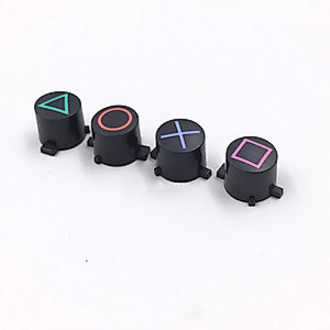 Replacement Full Button L1 R1 L2 R2 Trigger Buttons ABXY Button Controller Repair for Sony Playstation 4 PS4 1000 1100 Controller