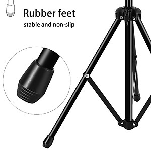 EASTROCK Folding Music Sheet Stand 2 in 1 Dual-Use Portable Foldable Music Stand Desktop Book Stand with Carrying Bag, Lightweight Metal Music Stand Holder Suitable for Instrumental Performance