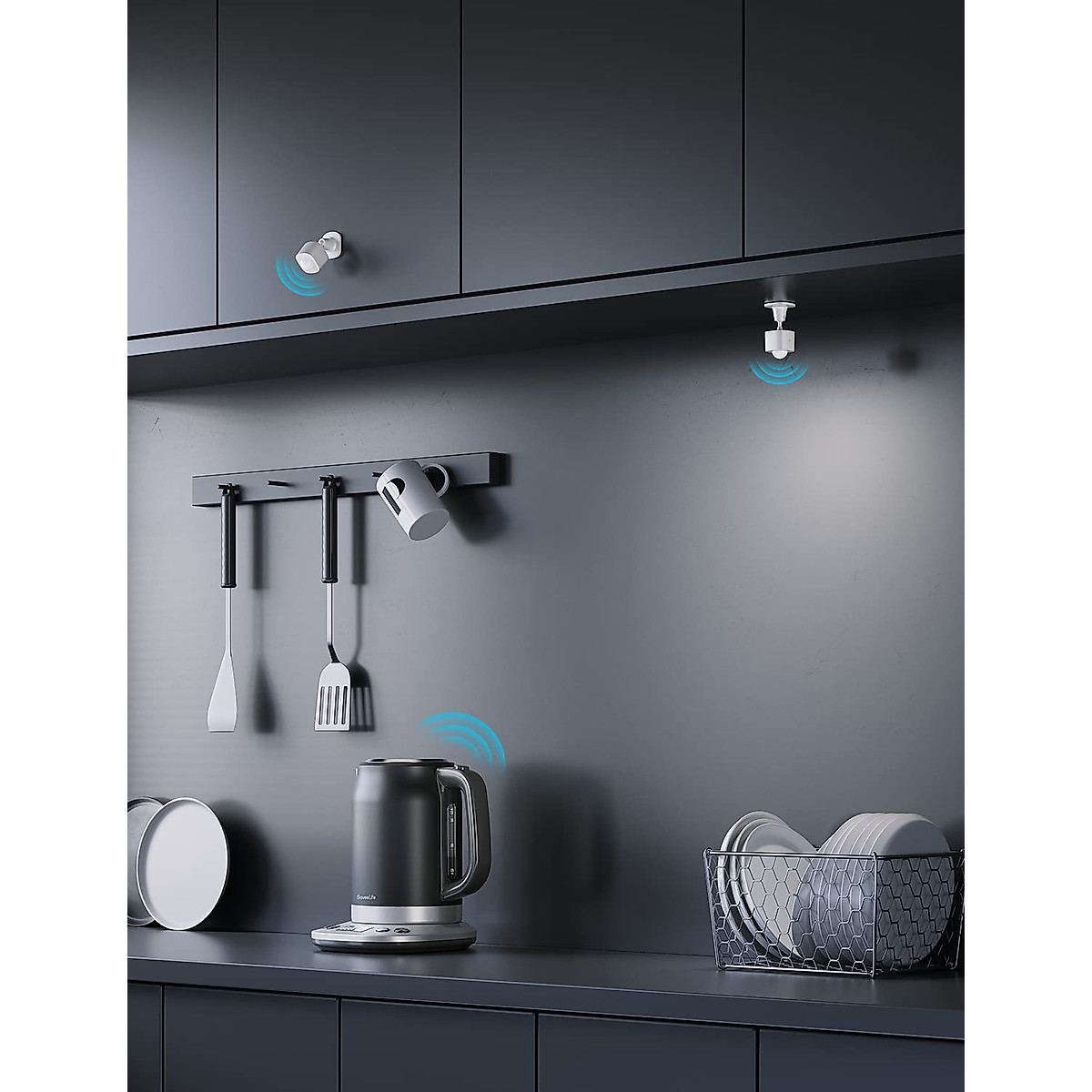 GoveeLife Motion Sensor, Group Control Unlimited Devices, Wireless Mini Contact Sensor for Smart Home Automation, Battery Powered, Supports Most GoveeHome Smart Products