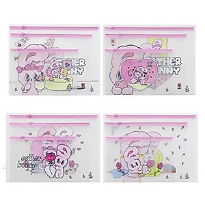 Esther Bunny Slim Pouch Set, 1 Set, Punky Sugar