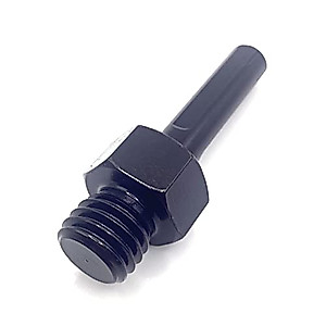 Core Drill Bit 5/8-11 to 3/8 Arbor Adapter for Threaded Diamond Hole Saw Triangle Drill Sanding Attachment Arbor Shaft Adapter (1)