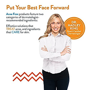 AcneFree Severe Acne 10% Benzoyl Peroxide Foaming Cleansing Wash, 5 Ounce