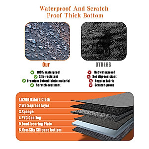 Instraella Back Seat Extender for Dogs, Dog Car Seat Cover for Back Seat with Waterproof Hard Bottom for Car SUV, Dog Hammock Travel Bed to Protect Your Car Backseat (for Car/Compact SUV-Grey)