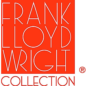 Frank Lloyd Wright DOF Double Old Fashioned Glass 14-Ounce (Gift Boxed Set of 2, April Showers)
