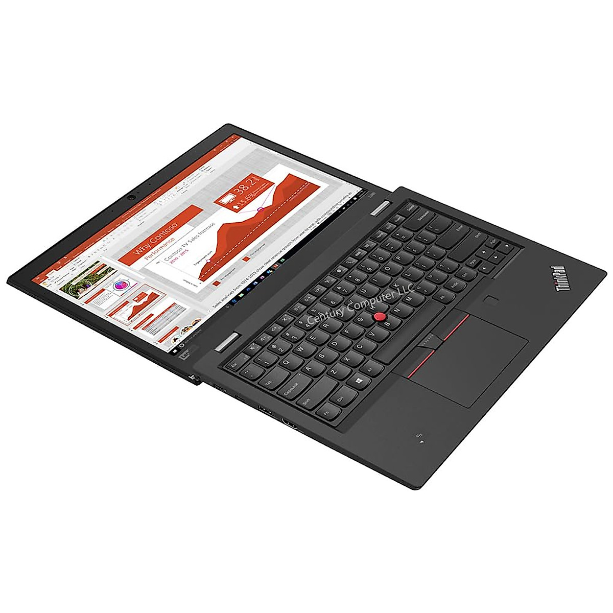 Lenovo ThinkPad L380 13.3" Bussiness Laptop Intel Celeron 3965U 2.2 GHz 16GB RAM 256GB SSD，FHD，Webcam, WiFi, BT, Windows 10 Pro (Renewed)