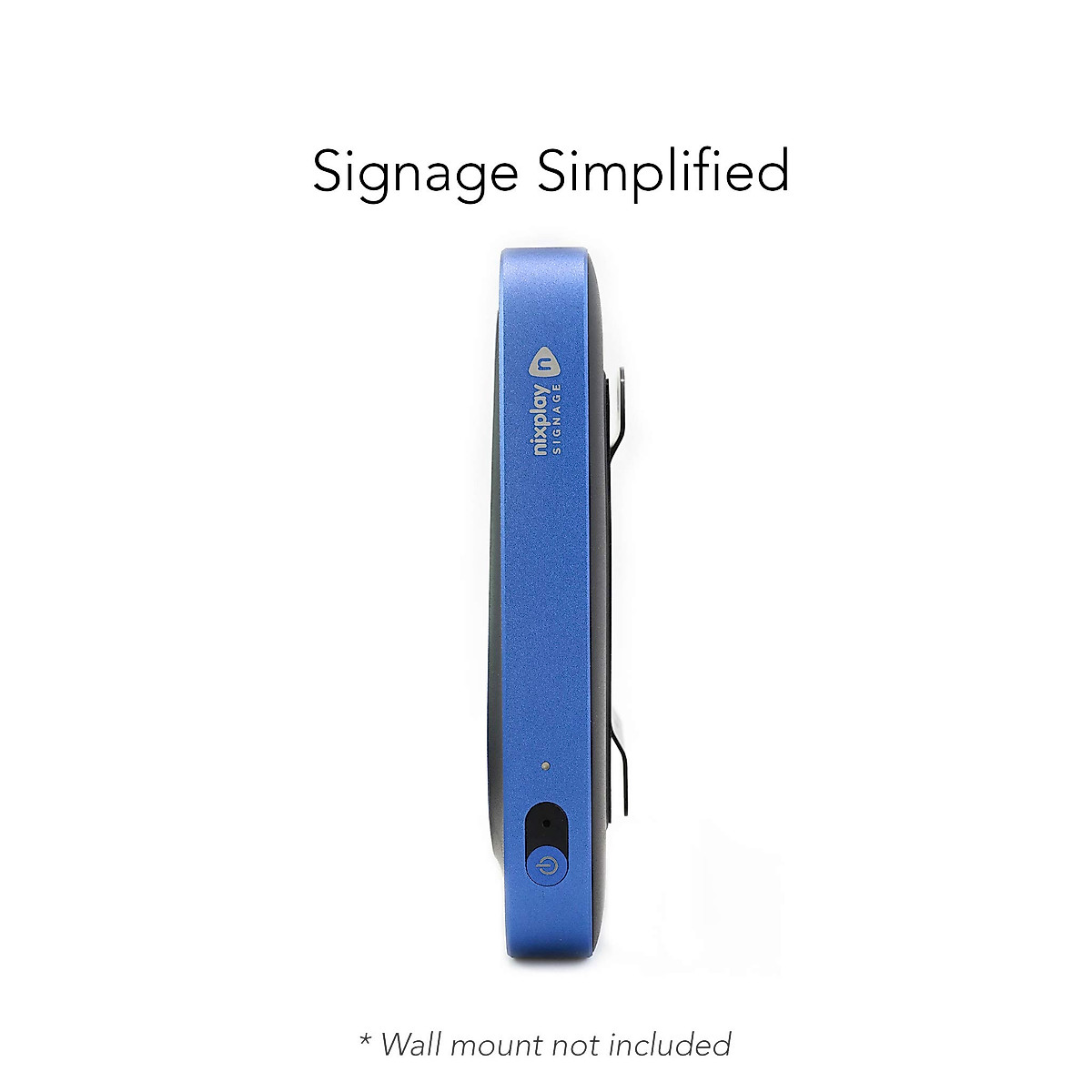 Nixplay Signage Player - Digital Signage TV Media Player. Turn Any HDMI Enabled Monitor into a Digital Signage Display. Remote Content Management, Paid Software Subscription Required