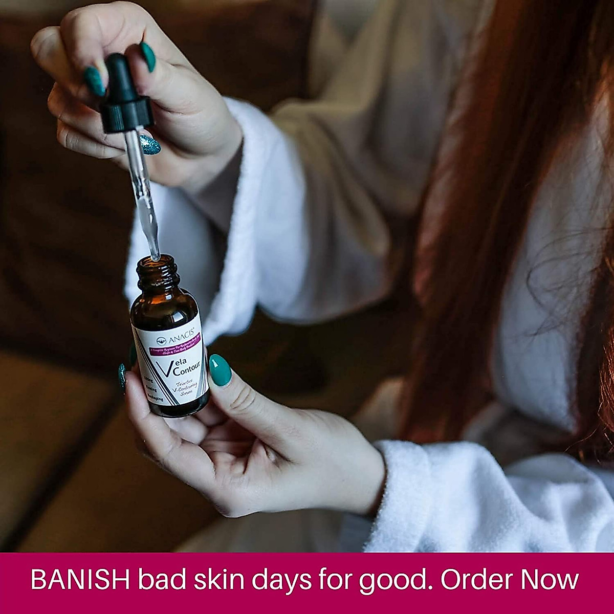 Advanced Neck Serum – V line Jawline - Fine Lines - Neck Wrinkles - Sagging Skin - Serum for Women and Men. Anacis 30ml