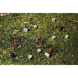 Warzone Studio 3’ x 3’ Rubber Battle Mat: Meadows + Bag