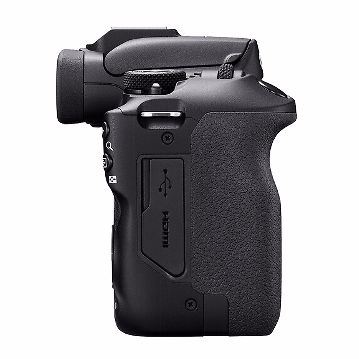 Canon EOS R100 Mirrorless Camera with 18-150mm Lens + 64GB Memory Card, Case, Hood, Grip-Pod, Filter Professional Photo Bundle (Renewed)