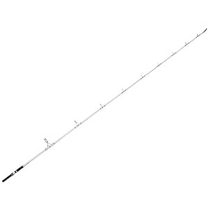 OKUMA Battle Cat Catfish Spinning Rods (2-Piece), 7-Feet 6-Inch/Heavy, white