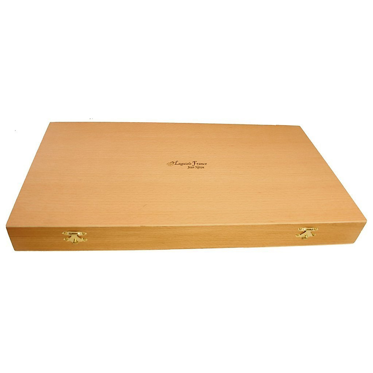 Laguiole Rainbow Platine Flatware in Presentation Box (Set of 24)