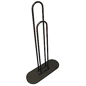 NAHANCO 101B-WD Deluxe Wood Hanger Stackers, Black, Pack of 1